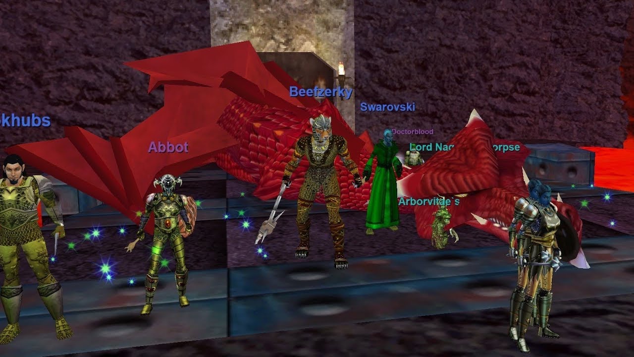EVERQUEST - Free to play all the way #8 - Nagafen raid! - Weeknight ...