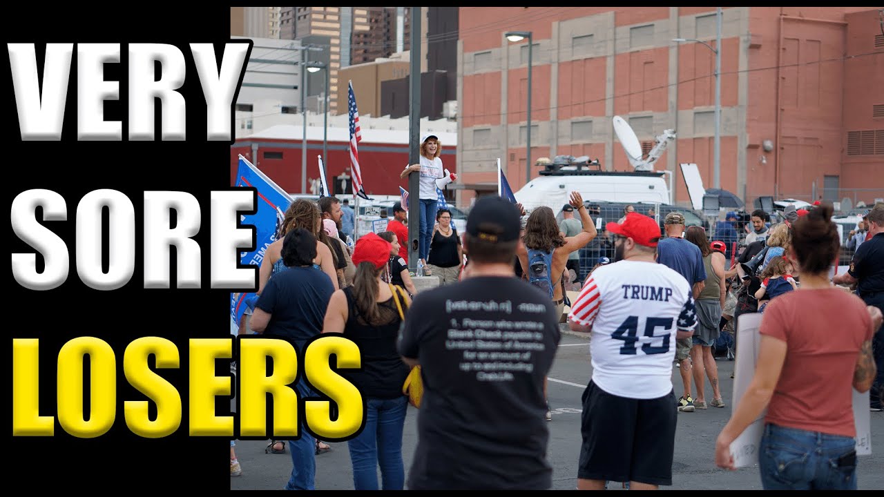 MAGA Chuds Are Accosting People At Home Over "Voter Fraud" - YouTube