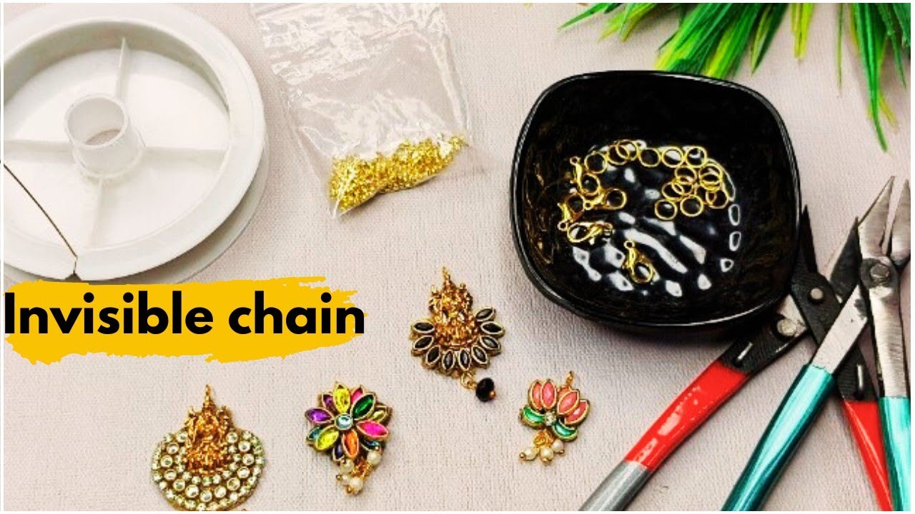 Invisible chain in trending 😍 how to make invisible chain ...