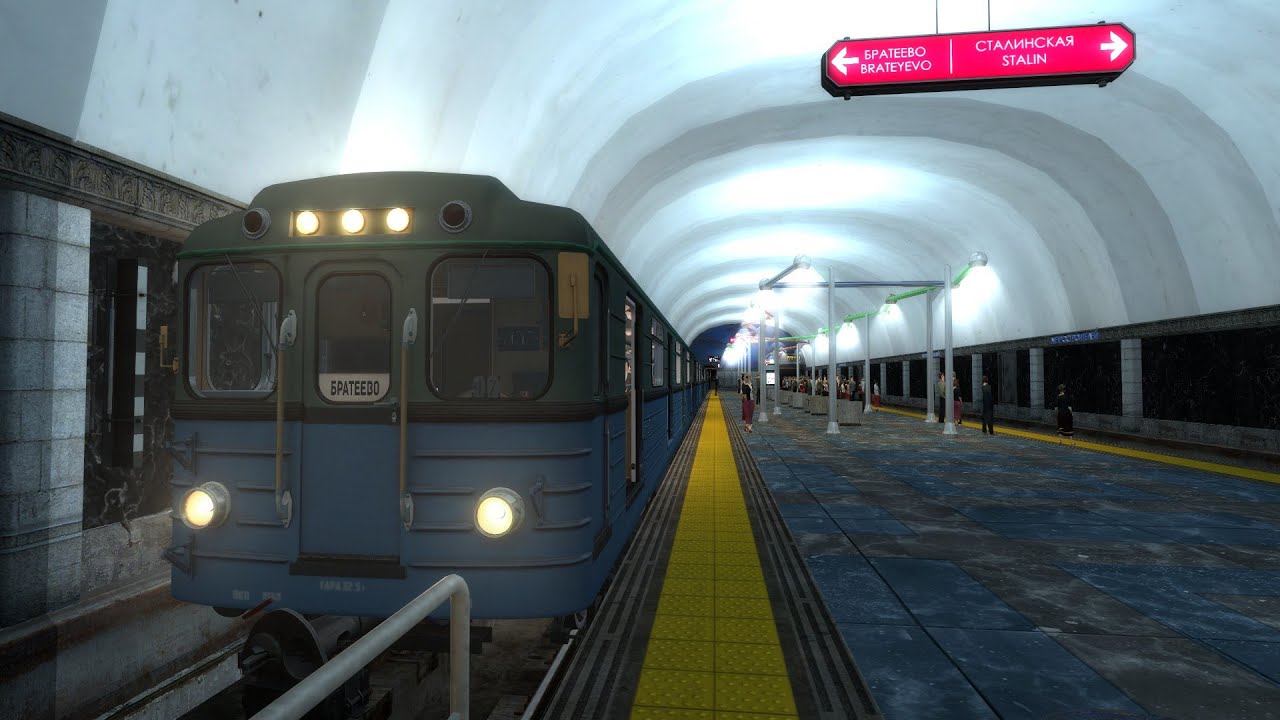 METROSTROI SUBWAY SIMULATOR / РЕАЛИСТИЧНЫЙ СИМУЛЯТОР МАШИНИСТА МЕТРО ...