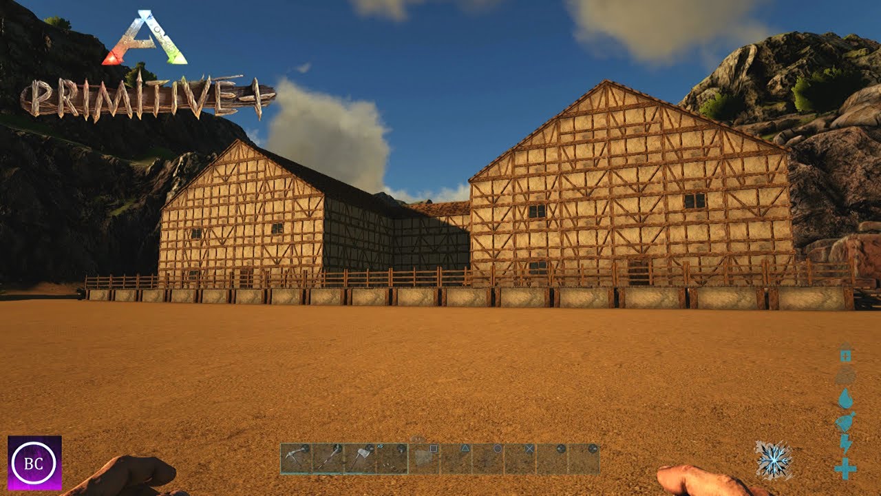 Ark Primitive - Epic House Build - YouTube