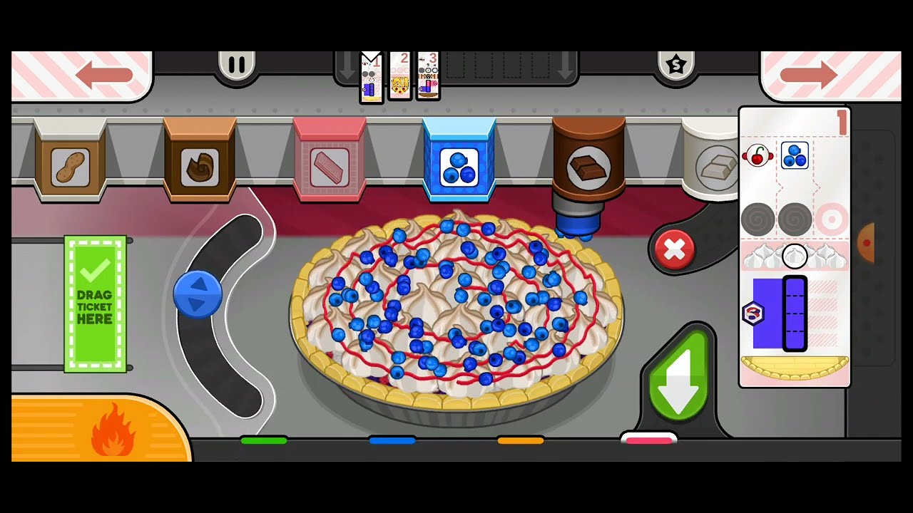 Papa's Bakeria To Go Day 70, Rank 41: Lisa & Blueberries - YouTube