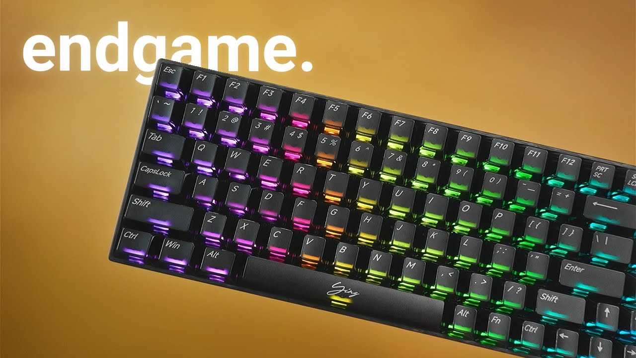 The best magnetic keyboard is made by a mouse company?! (WLMOUSE YING75 Review) - YouTube