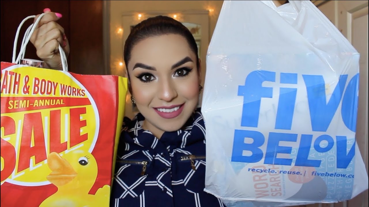 Five Below + Bath & Body Works Semi Annual Sale Haul - YouTube