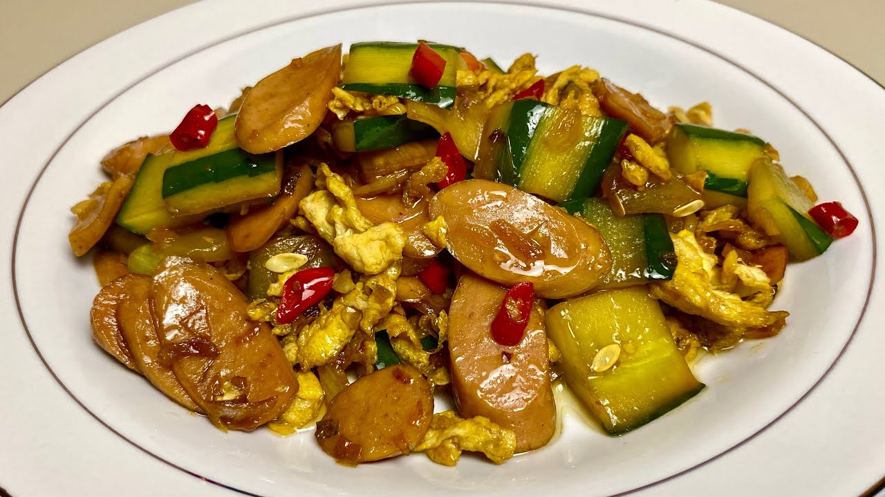 KESUKAAN SEMUA KELUARGA‼️MUDAH DAN PRAKTIS 🥰OSENG-OSENG SOSIS TELUR DAN ...