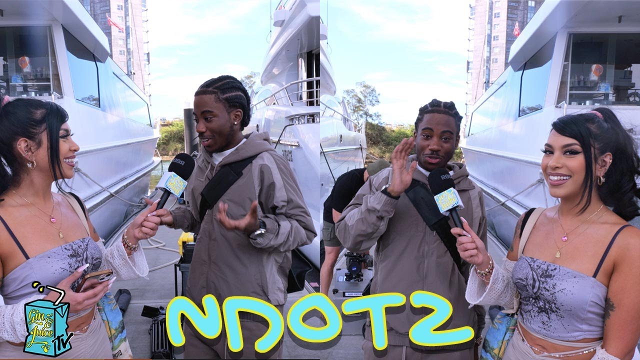 NDOTZ EXCLUSIVE interview on the SEVEN STAR YACHT! We lighten things up ...