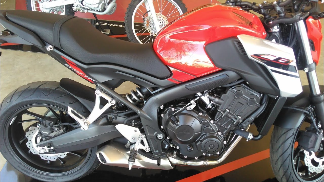 NOVA HONDA CB650F 2018 EM DETALHES - YouTube