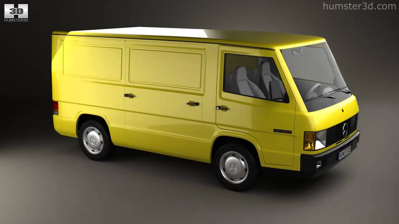Mercedes-Benz MB100 Panel Van 1995 3D model by 3DModels.org - YouTube