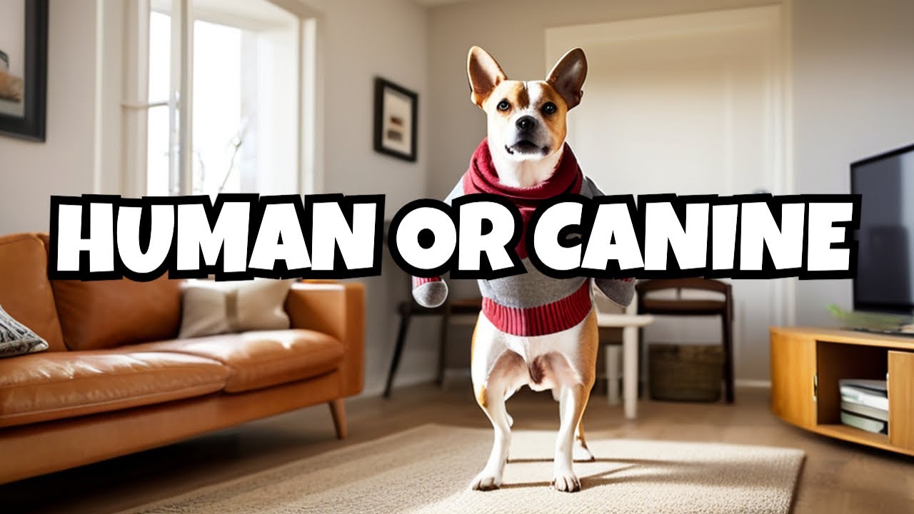Dog Thinks He's a Human. - YouTube