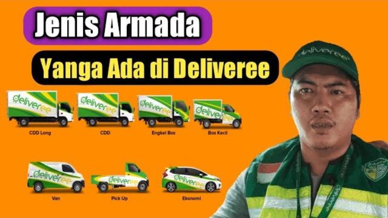 Jenis Armada yang tersedia di Deliveree - YouTube