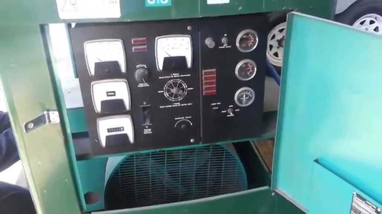 1982 Onan LP/Natural Gas 45KW Generator from Gotpower! - YouTube