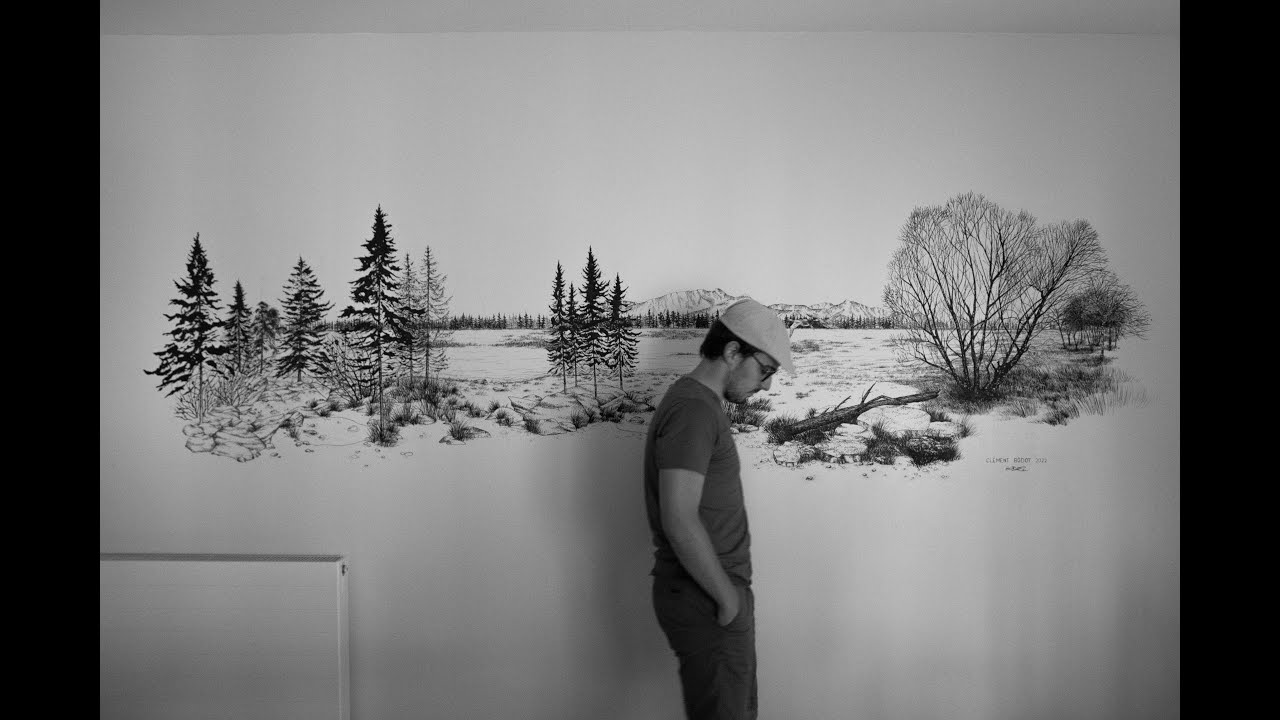 Clément Bodot - Fresque (Paysage de Chautagne) [Aix-les-Bains] - YouTube