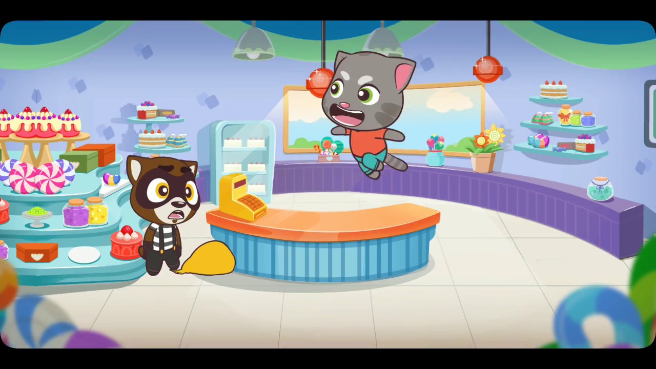 Talking Tom Candy Run Android Gameplay - YouTube