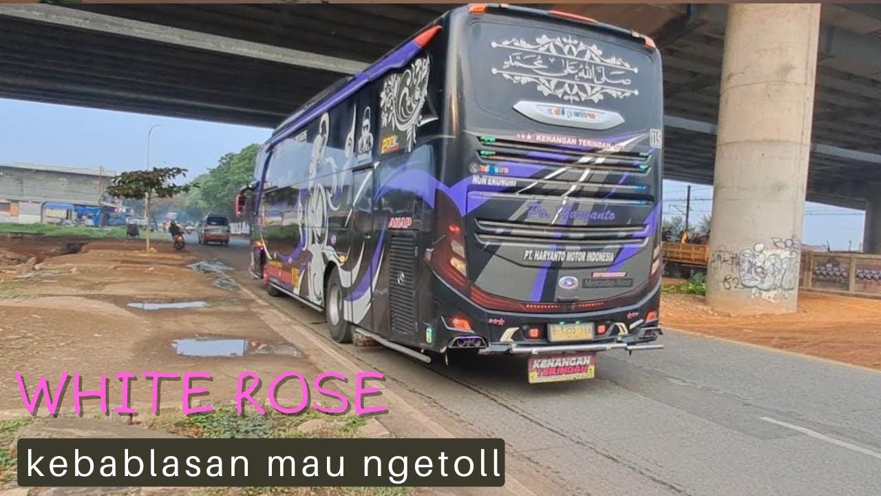 SUASANA PAGI DI PINTU MASUK TOL BUARAN INDAH - YouTube