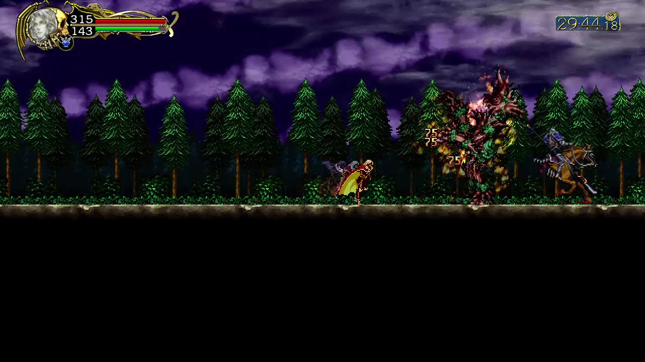 Castlevania HoD XBC : Alucard Hellfire Dark Inferno - YouTube