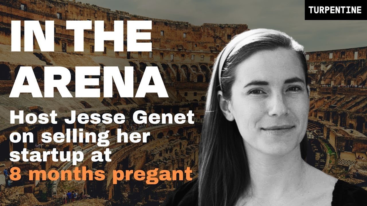 Host Jesse Genet on Selling Her Startup While 8 months Pregnant - YouTube