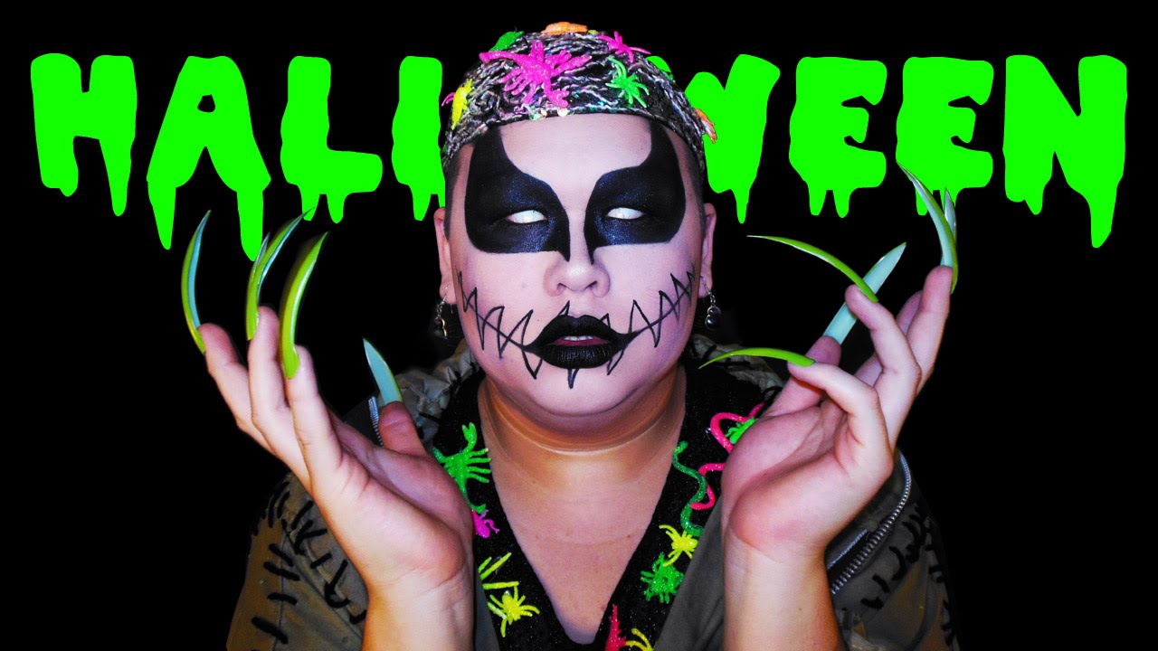 OOGIE BOOGIE Halloween Makeup Tutorial | I'M THE BOOGEYMAN - YouTube