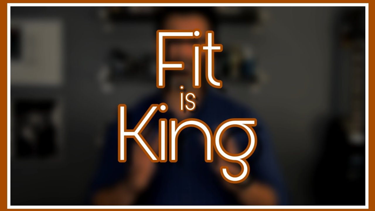 Fit Is KING | What Is Proper Fit?? - YouTube