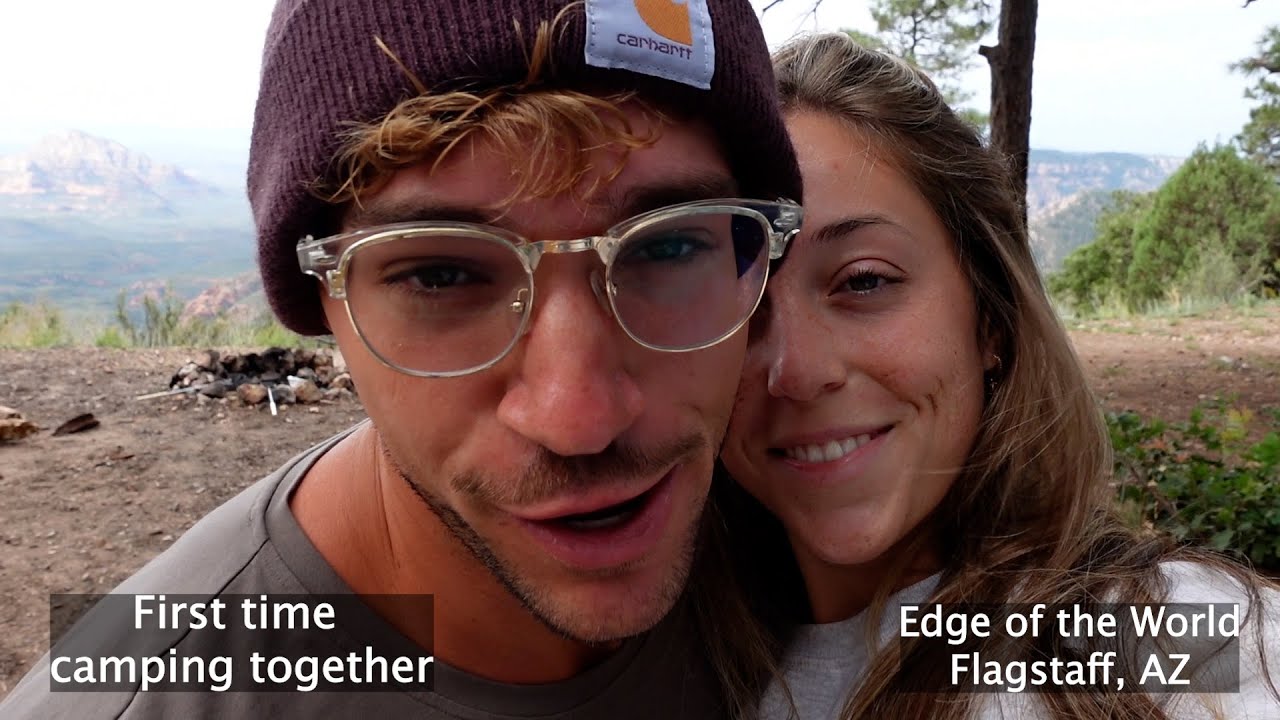 FIRST TIME CAMPING TOGETHER / FELLOW CAMPERS SAVE OUR EXPERIENCE - YouTube
