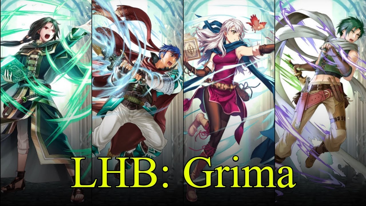 Fire Emblem Heroes - Ike, Soren, Micaiah & Sothe - Grima: Legendary ...