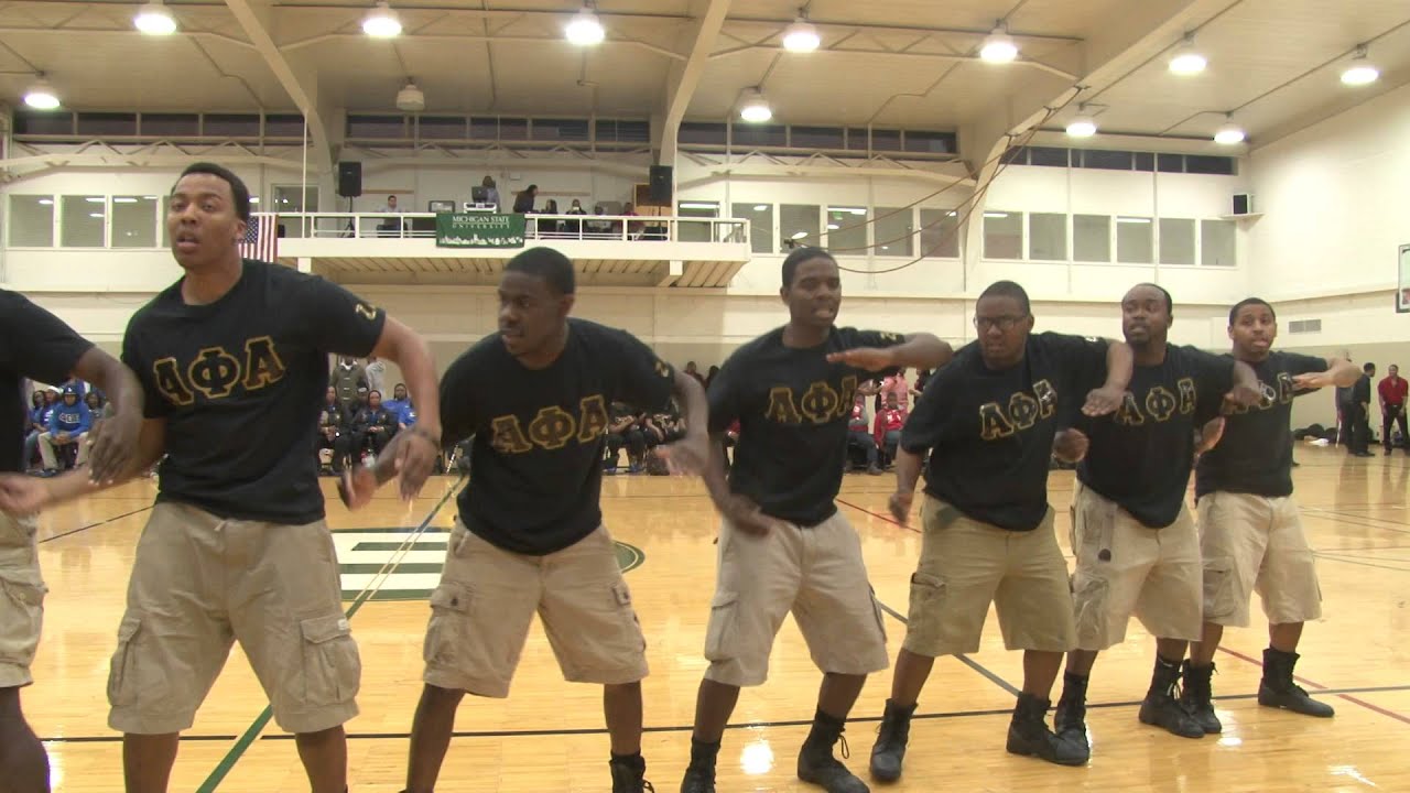 2014 MSU NPHC Stroll Off - Alpha Phi Alpha Old School Round - Zeta ...