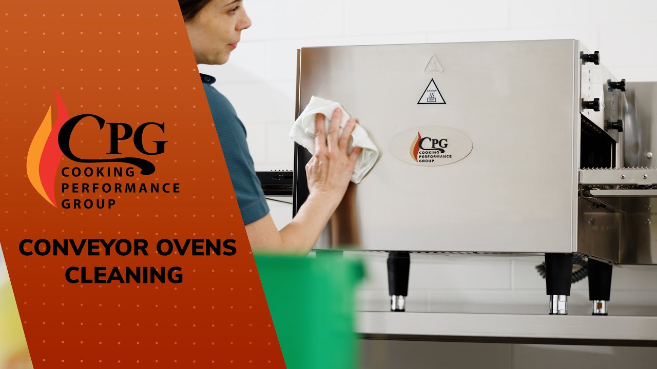 CPG Conveyor Oven Cleaning - YouTube