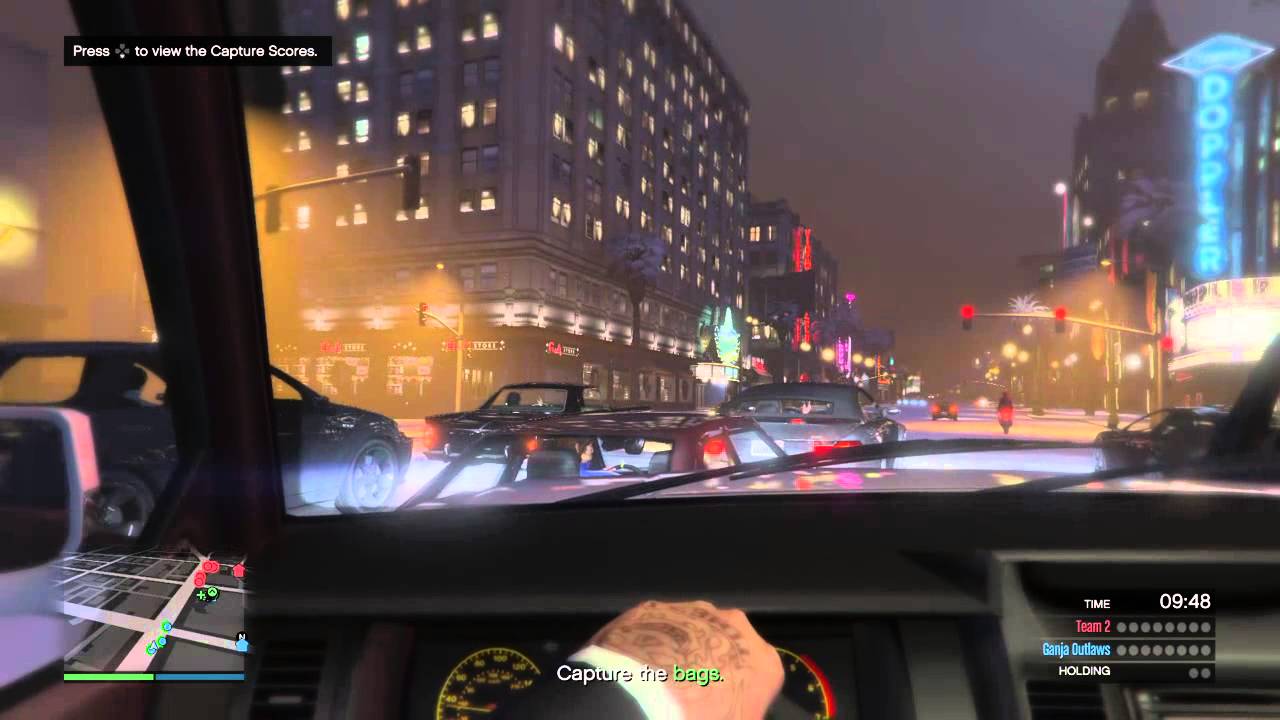 GTA Online Ganja Outlaws WEED Capture Job - YouTube
