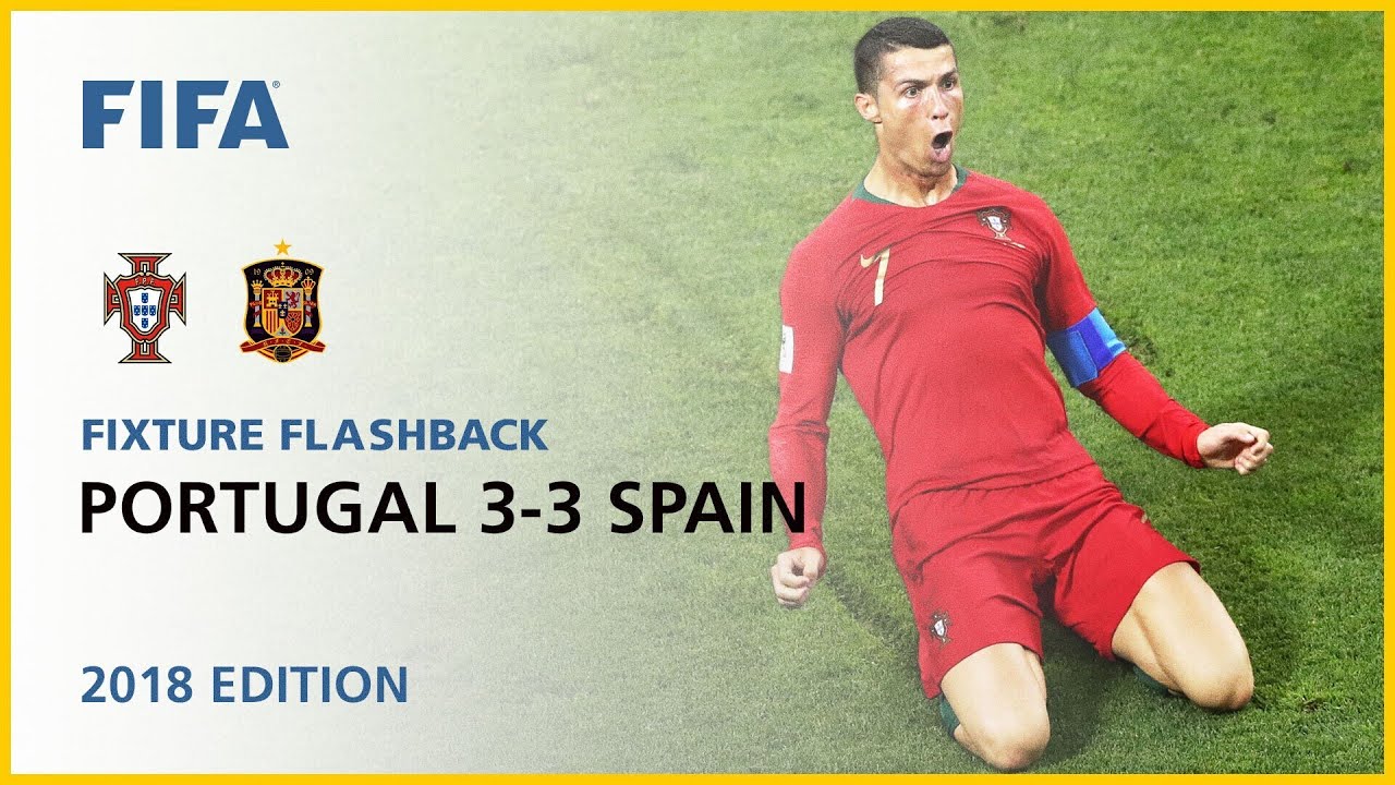 Portugal 3-3 Spain | Russia 2018 | FIFA World Cup - YouTube
