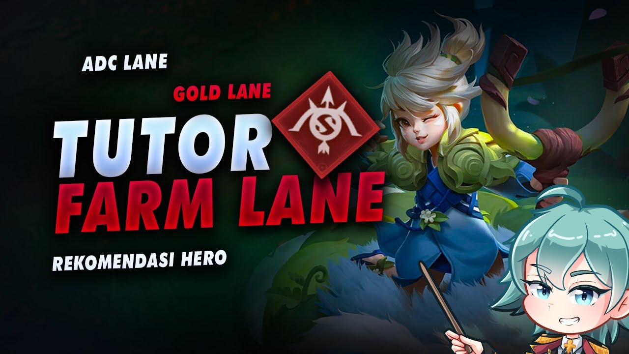 Saran Hero MM, Tutorial Farm Lane Pemula di HOK - Gold Lane / ADC / MM ...