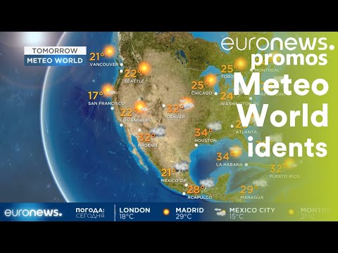 Meteo World / idents [2021-2023] - Euronews