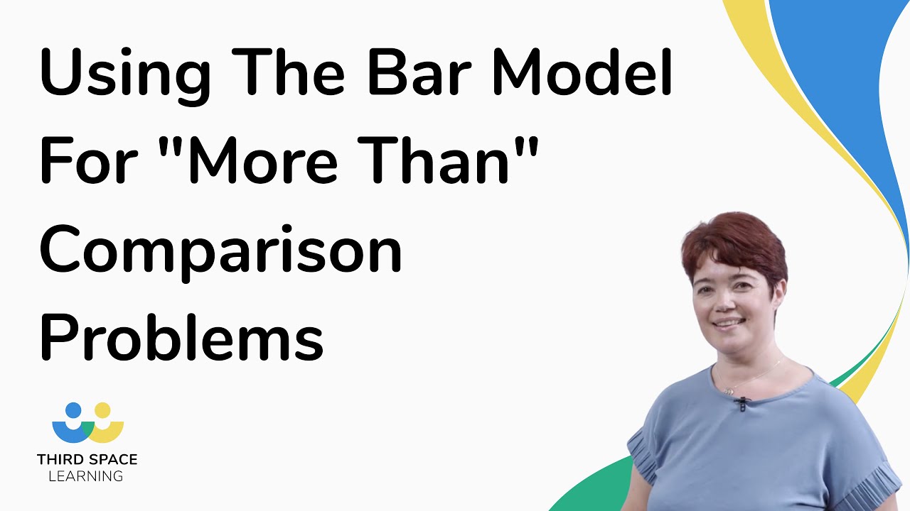 Using The Bar Model For "More Than" Comparison Problems - YouTube