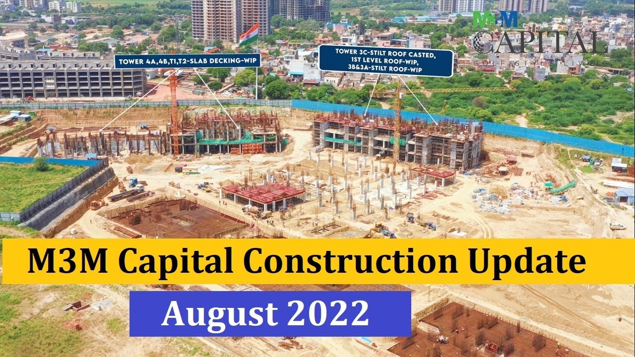 M3M Capital 113, Gurgaon || M3M Capital 113 Construction update August ...