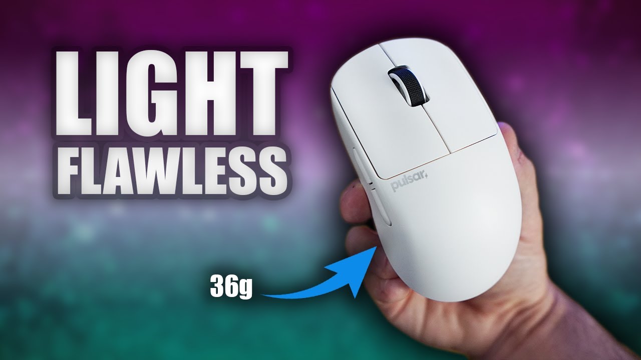 Best and Lightest mouse from Pulsar - X2 CrazyLight - YouTube