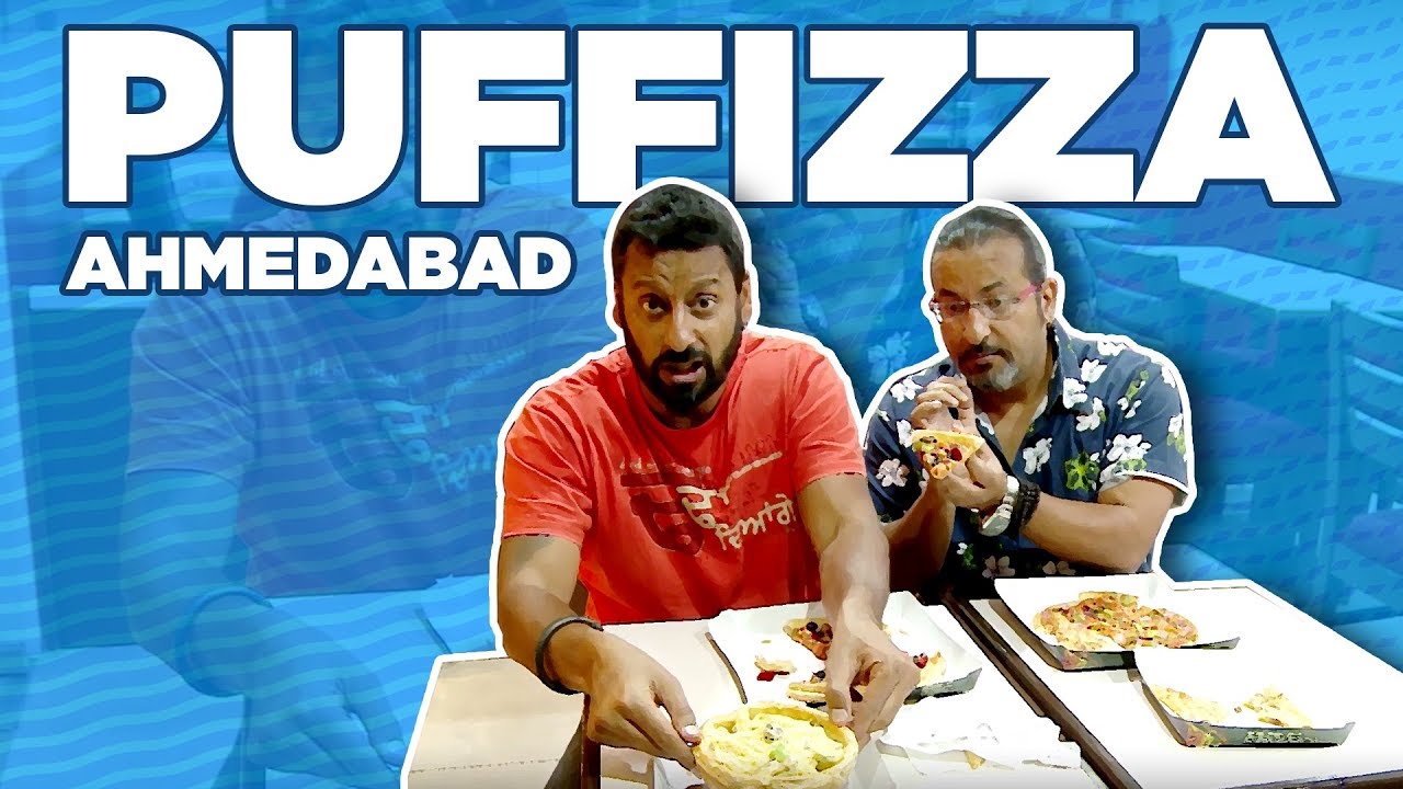 Puffizza | Best Pizza In Ahmedabad | Veg Pizzas | #rockyandmayur ...