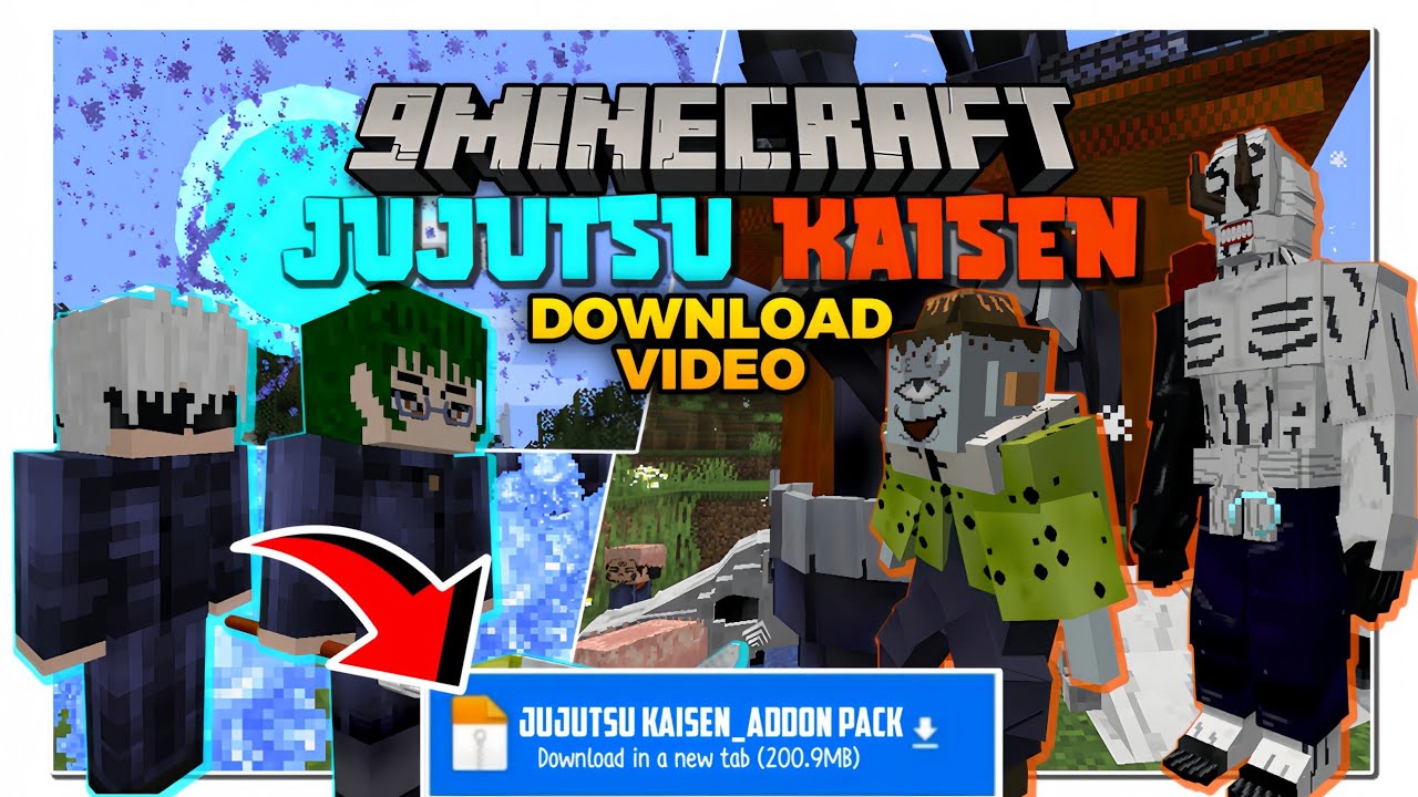 This New Jujutsu Kaisen Addon Is.. | Jujutsu Kaisen Addon/Mod For ...