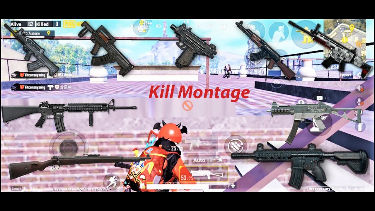 Kill Montage l Psycho Assassin l PUBGMOBILE l PUBGM - YouTube