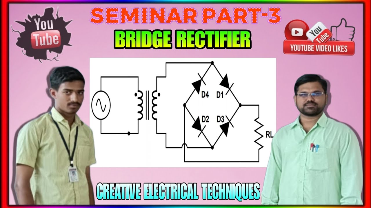 #Detailed explanation of Bridge rectifier #Rectification technique # ...