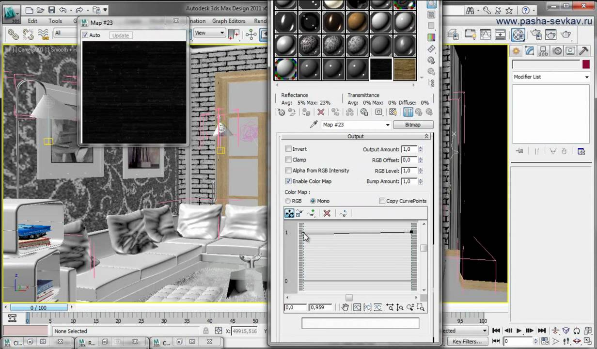 Rendering Interior Mental Ray часть 6 - YouTube
