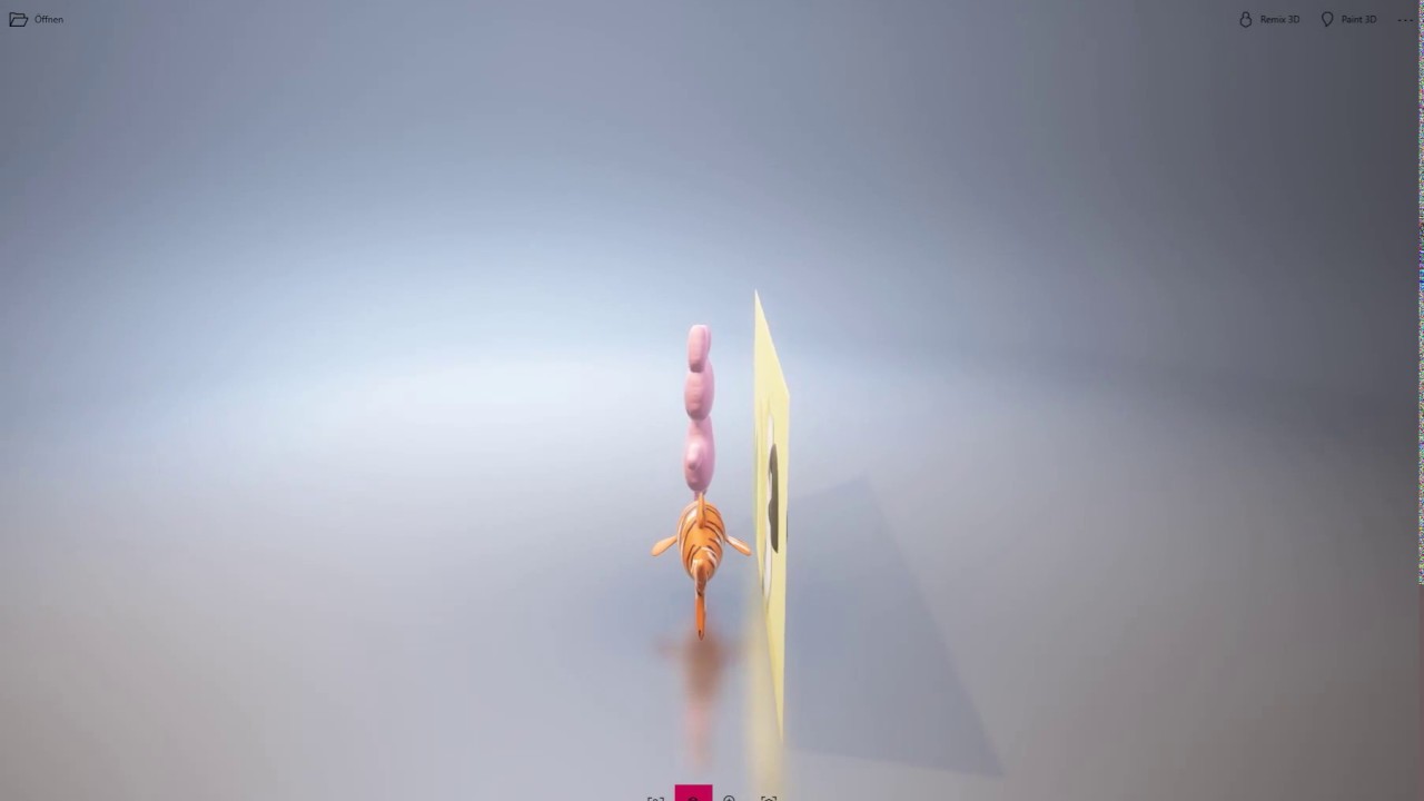 3D Paint Windows10 - YouTube