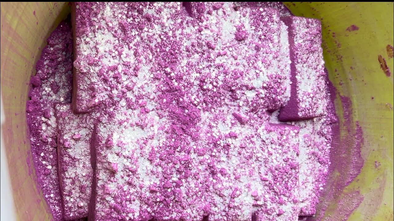 Crispy Pink Loaves w/ Powder Overload! • Birthday Series ...