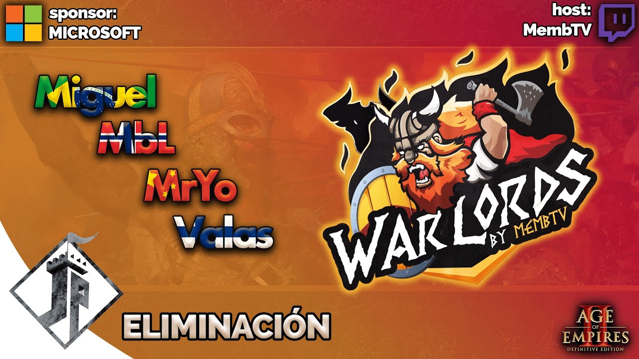 Warlords - GRUPOS - Miguel vs MbL + MrYo vs Valas [Dia 8] - Age of ...