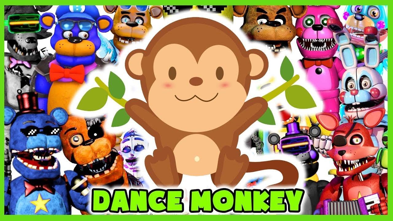 FnaF Five Night At Freddy s DANCE MONKEY Cover part - YouTube