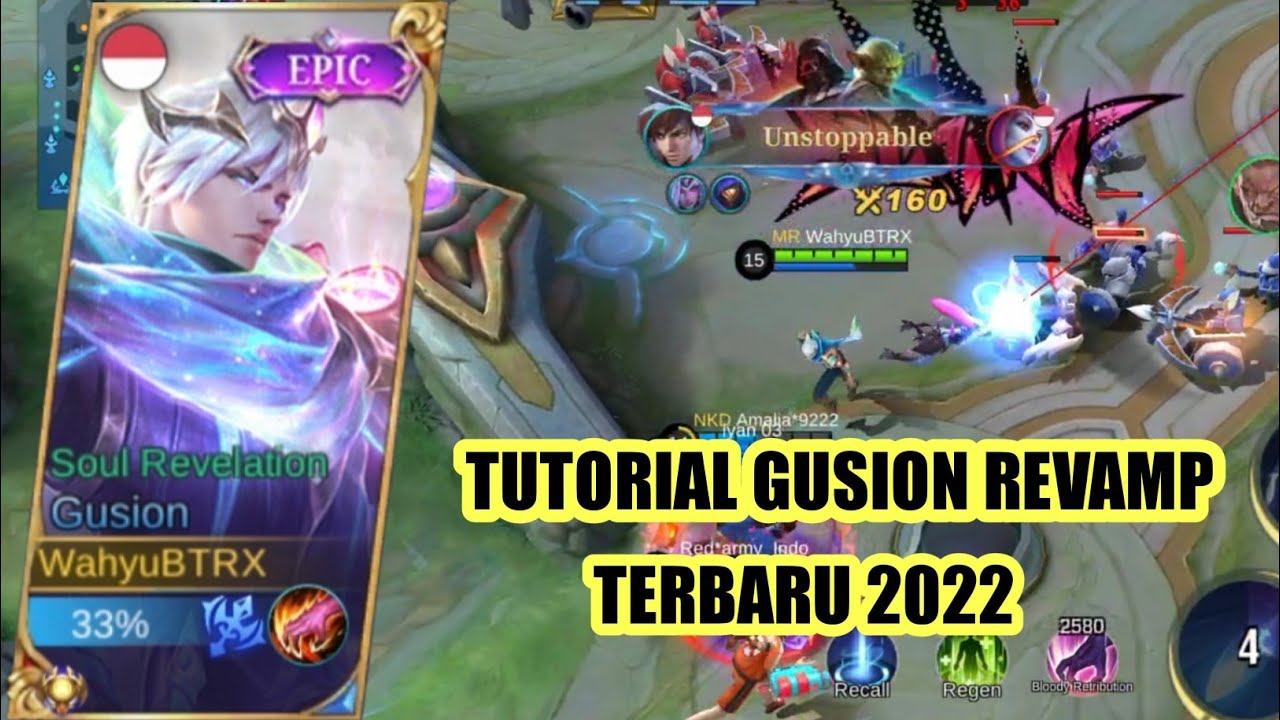 Tutorial Cara Bermain Gusion Revamp Terbaru 2022 - YouTube