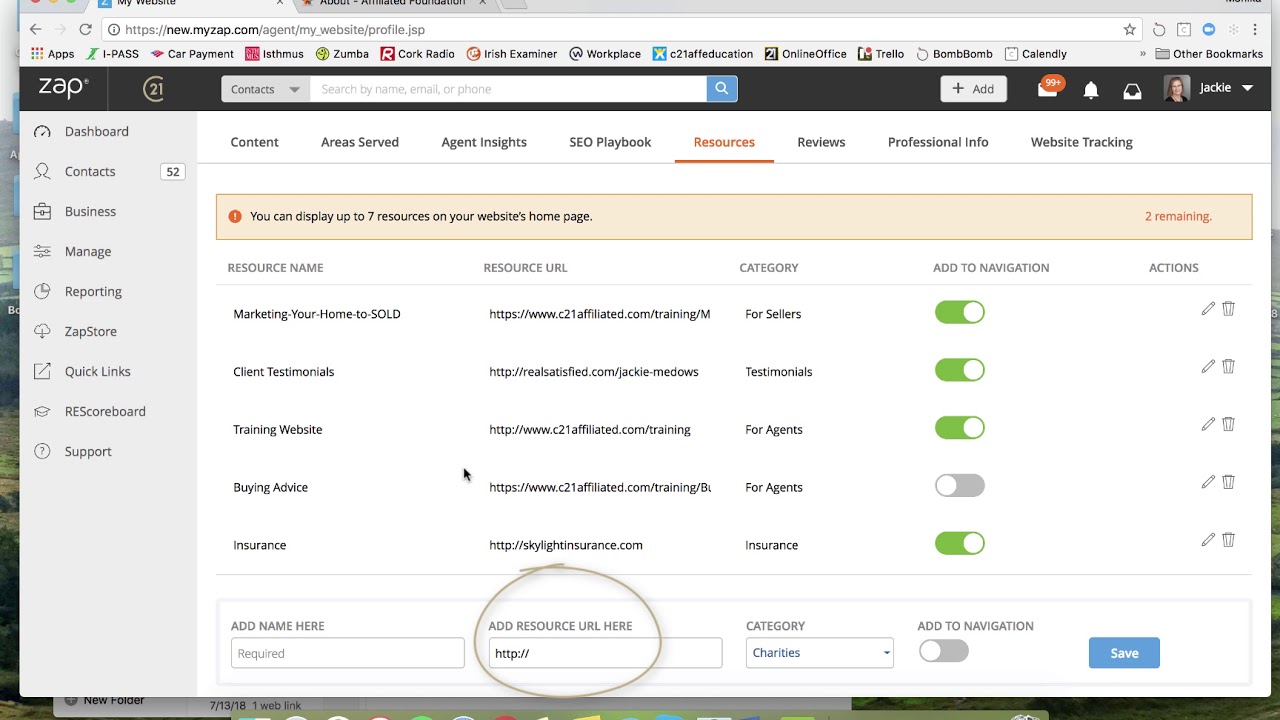 ZAP - Part 2 - Resources - YouTube