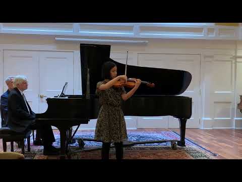 Julia performs Romanian Folk Dances by Bela Bartok