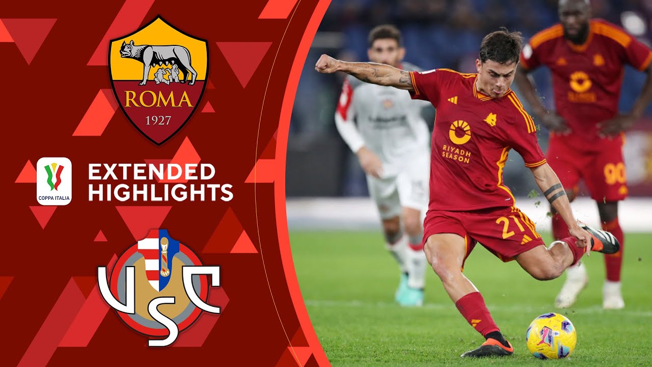 Roma vs. Cremonese: Extended Highlights | Coppa Italia | CBS Sports ...