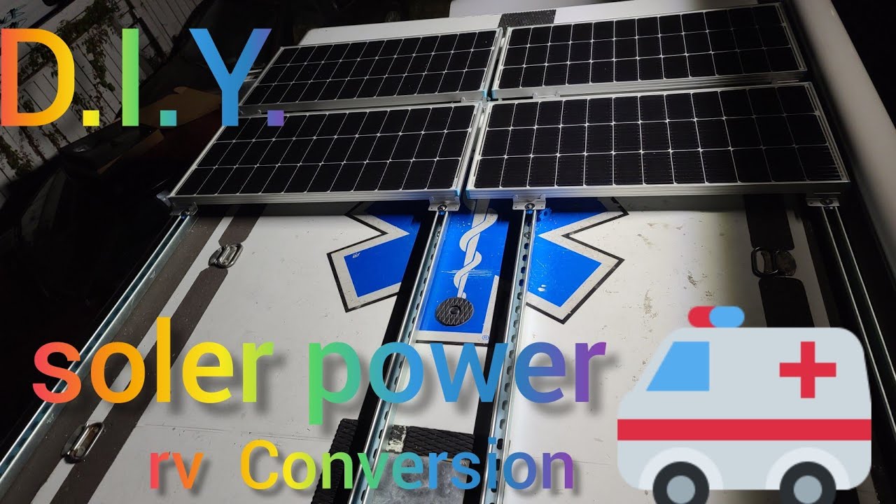 Adding solar panels to a ambulance - YouTube