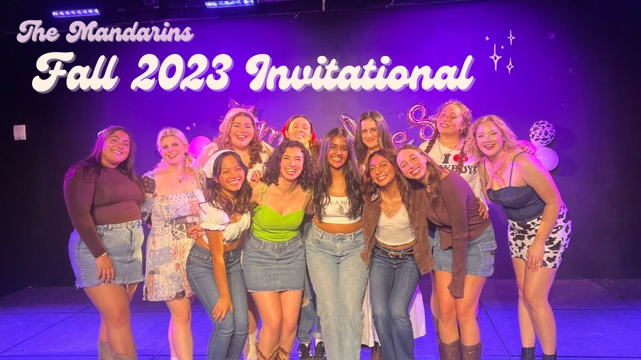 The Mandarins Fall 2023 Invitational - YouTube