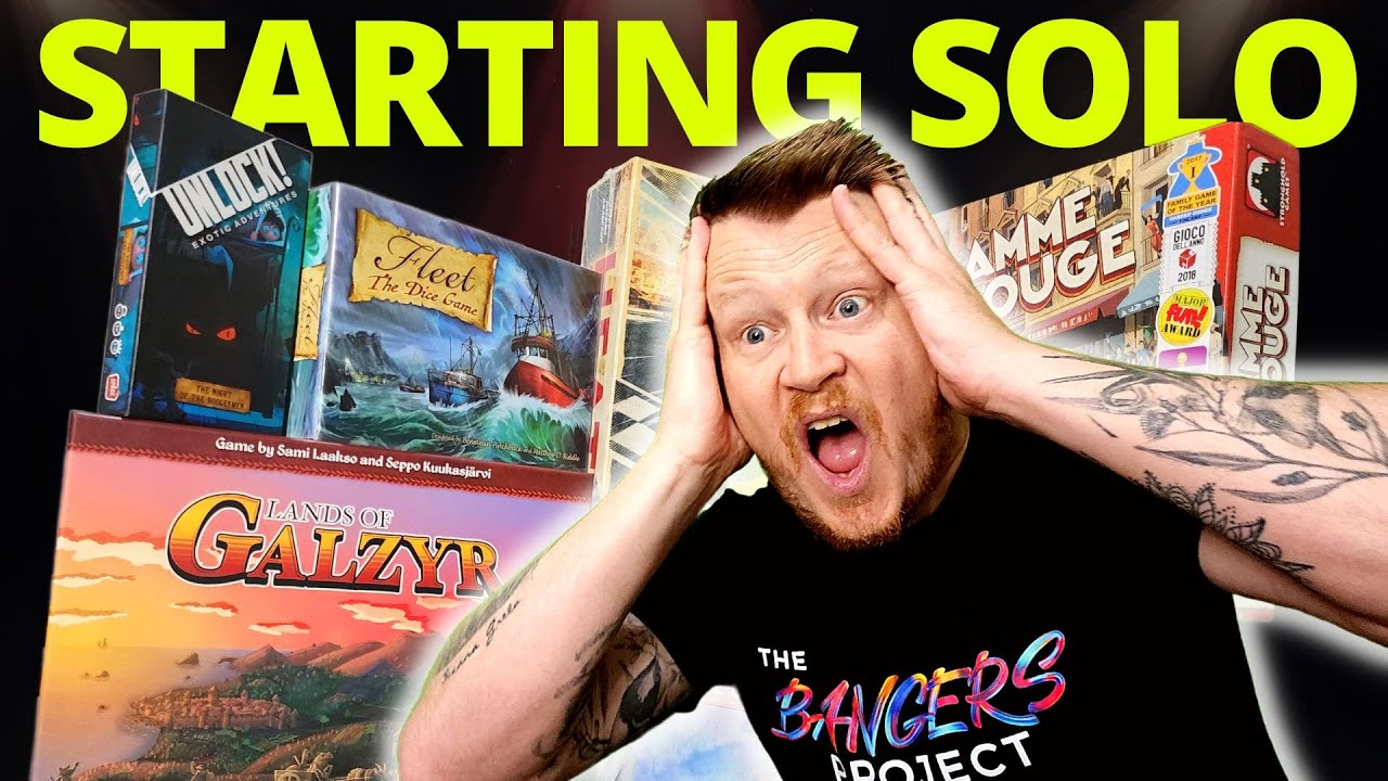 BOARD GAMES to Start Your SOLO Collection #sologameplay - YouTube
