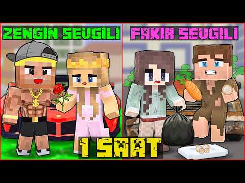 MİNECRAFT ZENGİN SEVGİLİ VS FAKİR SEVGİLİ FİLMİ! 😱 -Minecraft